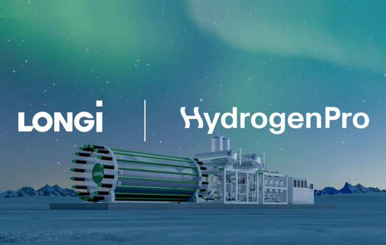 LONGi Hydrogen Enters Partnership with HydrogenPro | Green H2 World