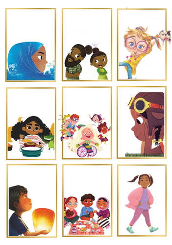 Diverse Book Character Classroom Posters | Teachersonlybookclub