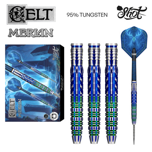 Celt Merlin Steel Tip Dart Set | bullseyedarts