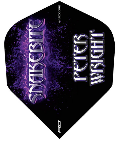 Peter Wright Snakebite Logo Flights | bullseyedarts