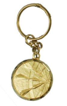 Key Ring 3xdarts - Gold | bullseyedarts