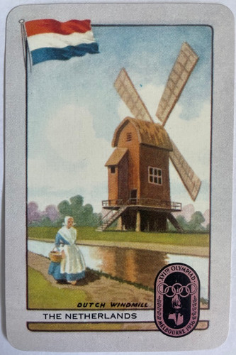 COLES Swap Card The Netherlands. 1956 Melbourne Olympic Games | 001 ...