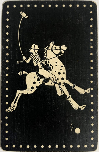 Horse Polo Games Single Swap Playing Card | 001 Swap Cards