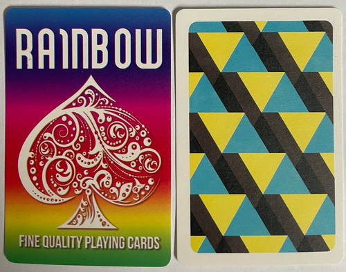 Rainbow Ace & Geometry Art Swap Cards | 001 Swap Cards