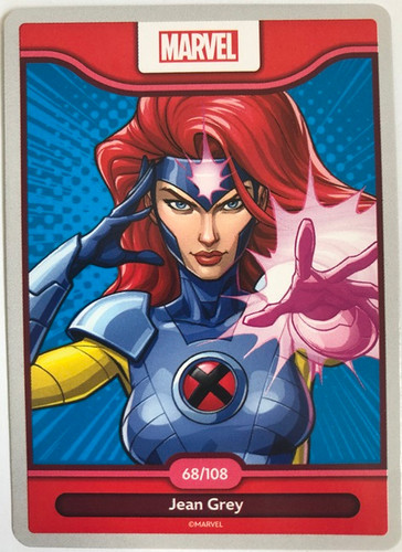 Jean Grey #68 2024 Woolworths Disney Wonders Collector Card | 001 Swap ...