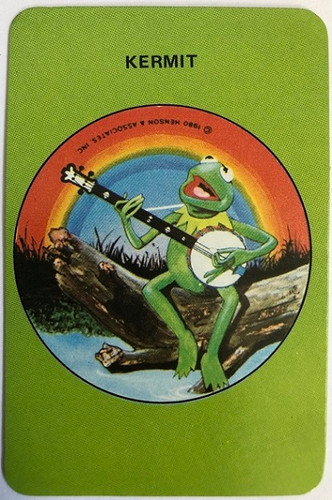 Kermit #1 The Muppets Blank Back Swap Card | 001 Swap Cards