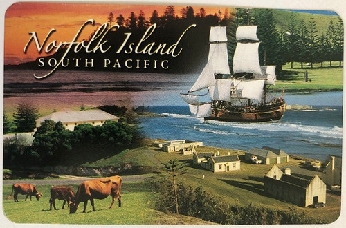 Norfolk Island South Pacific Swap Cards #2 | 001 Swap Cards