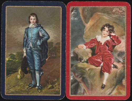The Blue Boy & Red Boy Swap Cards | 001 Swap Cards