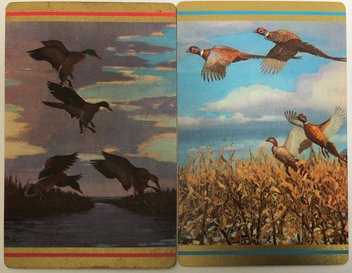 Ducks #14 Birds Swap Playing Cards PAIR | 001 Swap Cards