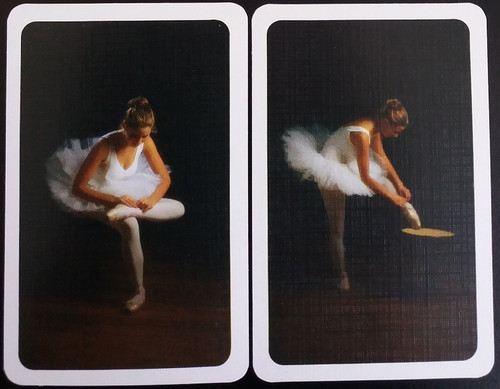 Ballerina Ballet Dancers Swap Playing Cards | 001 Swap Cards