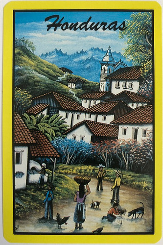 Honduras Village Scenery Swap Cards | 001 Swap Cards
