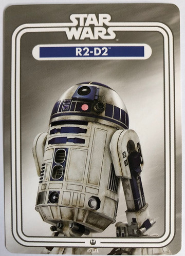 Star Wars Movie R2D2 Robot Swap Playing Card 001 Swap Cards