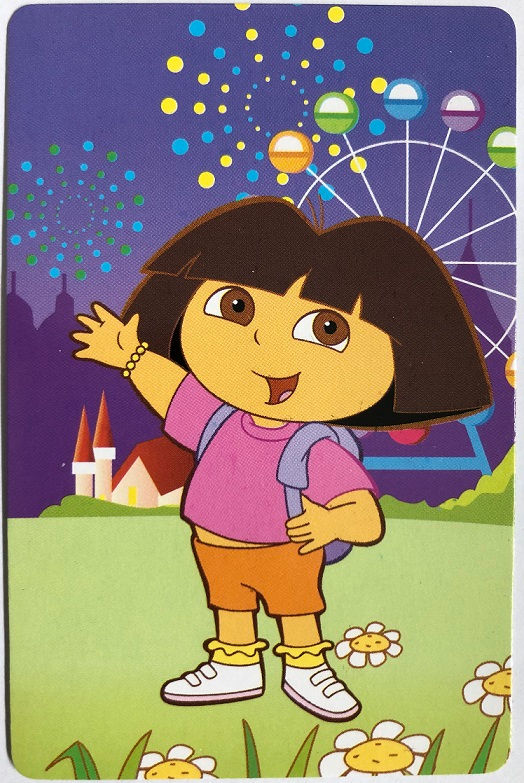 Dora Explorer Girl Swap Cards #1 SINGLE | 001 Swap Cards