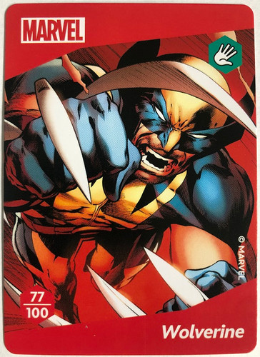 Marvel Wolverine #77 Woolworths Disney Wonders Card | 001 Swap Cards