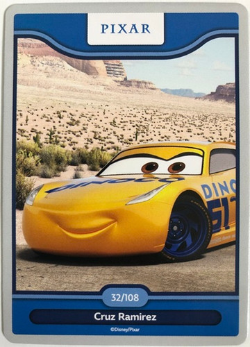 #32 Cruz Ramirez 2024 Woolworths Disney Wonders Collector Card | 001 ...