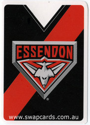 AFL Essendon Bombers #2 Swap Playing Card |001 Swap Cards