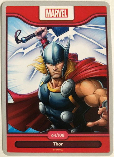 Thor #64 2024 Woolworths Disney Wonders Collector Card | 001 Swap Cards