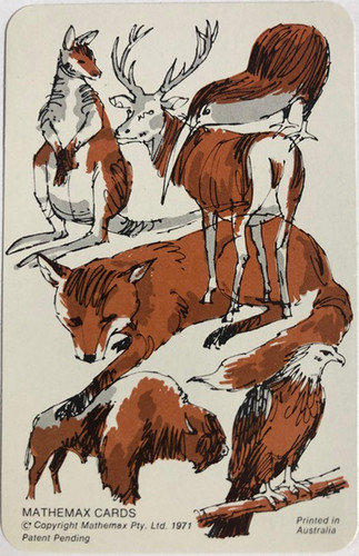 Australian Animals Mathemax Swap Cards | 001 Swap Cards