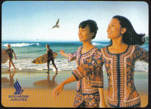 Singapore Airlines SIA Swap Cards #4 | 001 Swap Cards