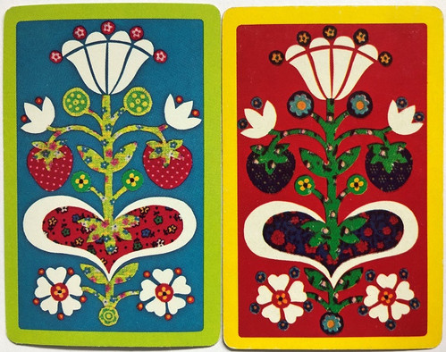 Flower #100 Strawberry Swap Cards | 001 Swap Cards