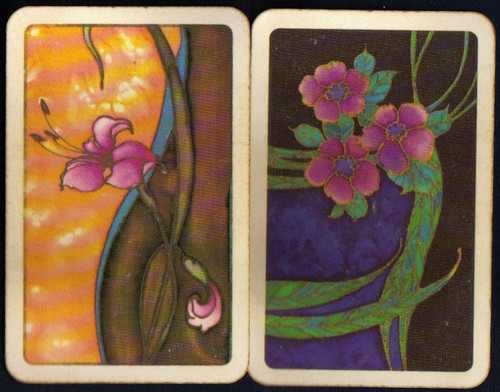 Flower #12 Swap Cards PAIR | 001 Swap Cards