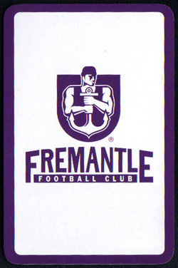 AFL Fremantle Dockers Swap Playing Card | 001 Swap Cards