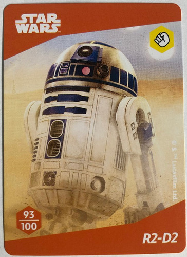Star Wars R2D2 #93 Woolworths Disney Wonders Card | 001 Swap Cards