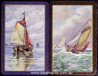 Sailing Ships #5 Transport Swap Playing Cards |001 Swap Cards