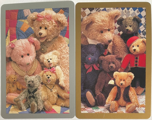 Teddy Bears #3 Swap Cards PAIR | 001 Swap Cards
