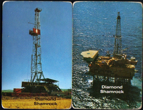 USA Diamond Shamrock Advert Swap Playing Card |001 Swap Cards