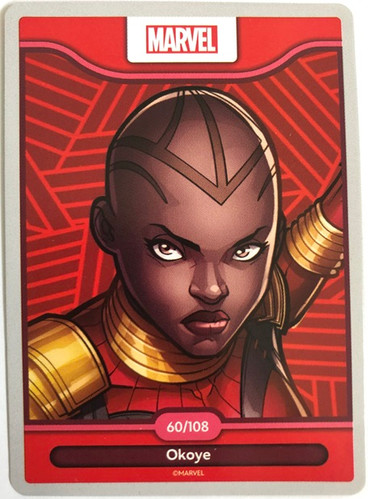 Okoye #60 2024 Woolworths Disney Wonders Collector Card | 001 Swap Cards