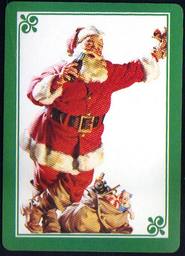 Coca Cola & Santa Advert Swap Playing Card | 001 Swap Cards