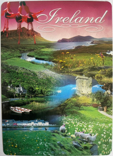 Ireland Tourist Souvenir Advertising Swap Cards | 001 Swap Cards