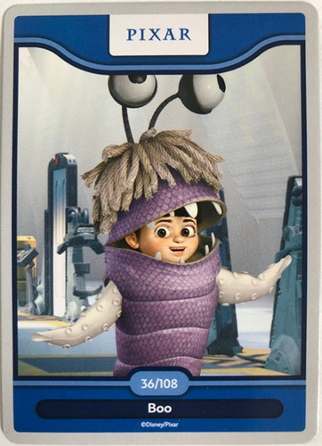 #36 Boo 2024 Woolworths Disney Wonders Collector Card | 001 Swap Cards