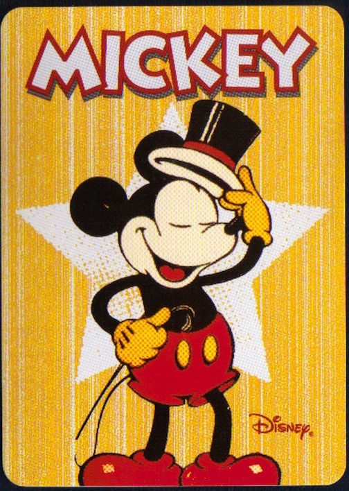 Mickey Mouse #3 Cartoon Swap Cards | 001 Swap Cards