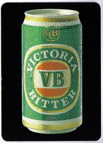 Victoria Bitter VB Advert Swap Playing Card | 001 Swap Cards