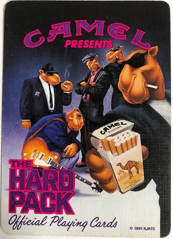 Camel Hard Pack Advert Swap Playing Card | 001 Swap Cards
