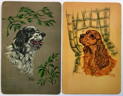 English Setter & Spaniel Swap Playing Cards | 001 Swap Cards