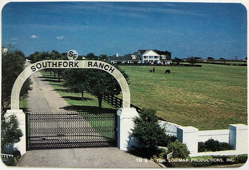 US Dallas Southfork Ranch Swap Playing Card | 001 Swap Cards