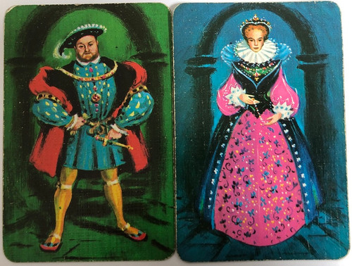 King & Queen #1 Swap Cards PAIR | 001 Swap Cards