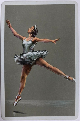 Ballerina Ballet Dancer Swap Playing Card | 001 Swap Cards