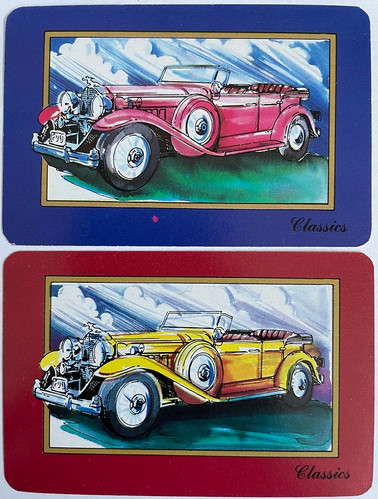 Vintage Antique Cars Classics #5 Swap Cards | 001 Swap Cards