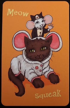 Forever Clover S4 #287 Cat Mouse Swap Card |001 Swap Cards