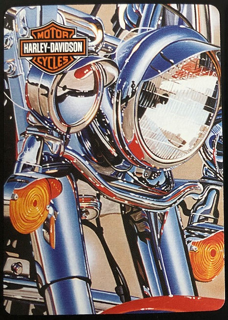 Harley Davidson Motorcycle Swap Playing Card | 001 Swap Cards