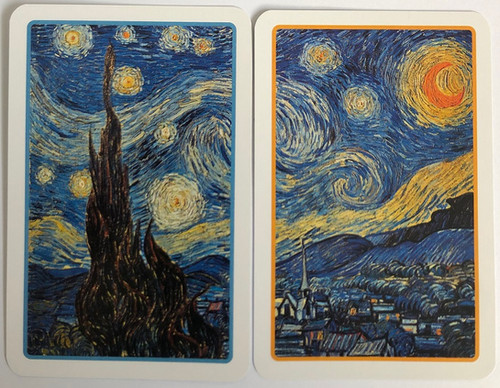 STARRY NIGHT Vincent Van Gogh Swap Cards | 001 Swap Cards