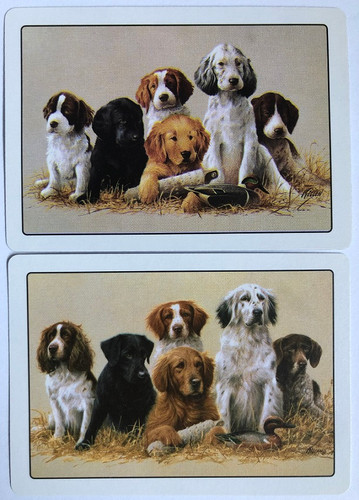 Dog Puppy #6 Swap Cards PAIR | 001 Swap Cards