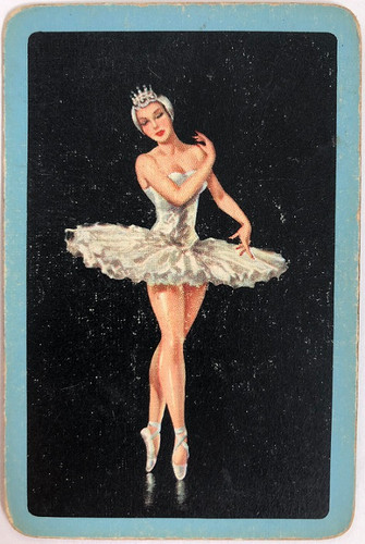 Ballerina Ballet Dancer Swap Playing Card | 001 Swap Cards