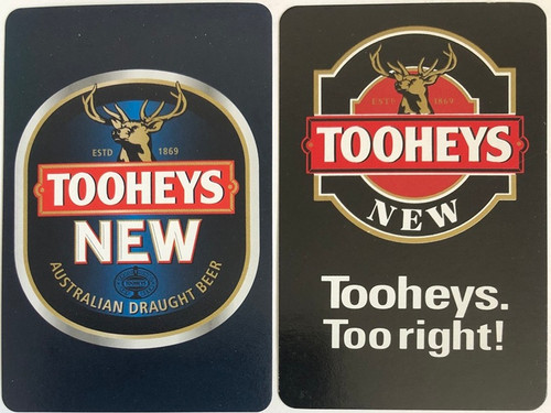 Tooheys Beer Advertising Swap Playing Card | 001 Swap Cards