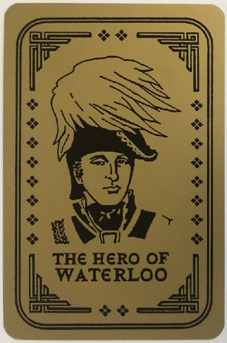 Hero of Waterloo Swap Cards | 001 Swap Cards