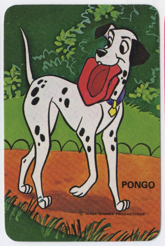 Pongo Dog 101 Dalmations Cartoon Swap Card | 001 Swap Cards